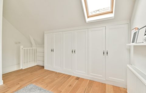Optimize Your Space with Sloped Ceiling Wardrobe - Pinnacle Housing ...