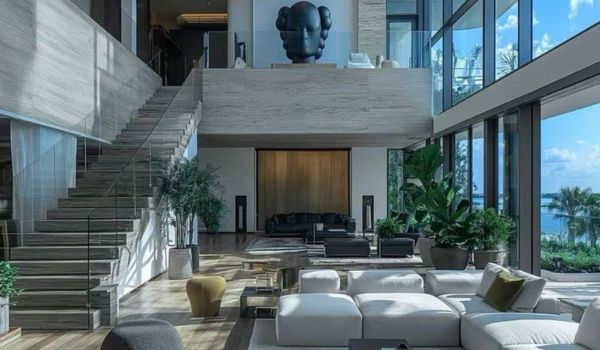 Interior Design for High Ceilings: How to Fill Vertical Space ...