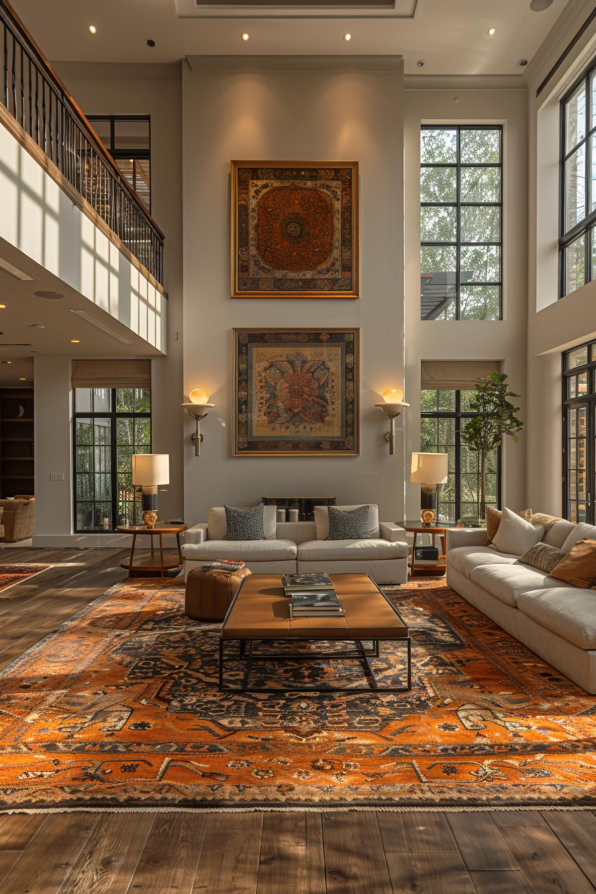 Interior Design for High Ceilings: How to Fill Vertical Space ...